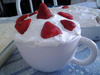 Receita de Sobremesa de suspiro com morango, enviada por patricia ...