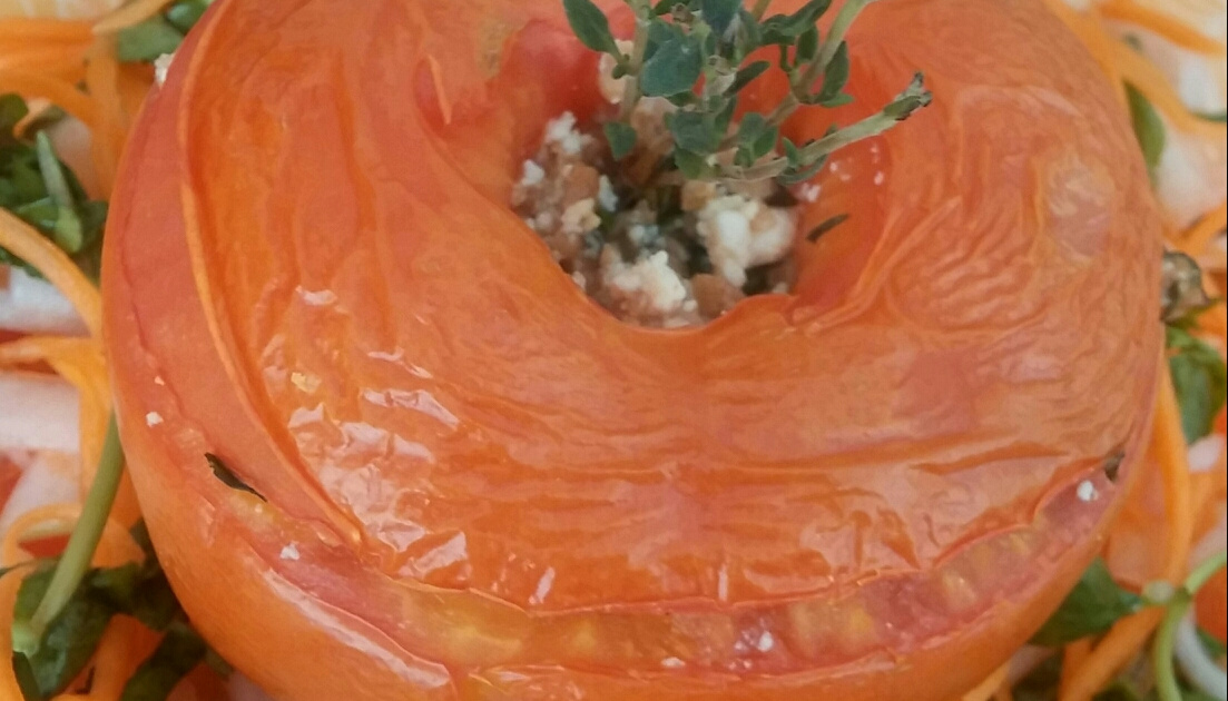 Receita de Tomate recheado com ricota e soja, enviada por etienne ...