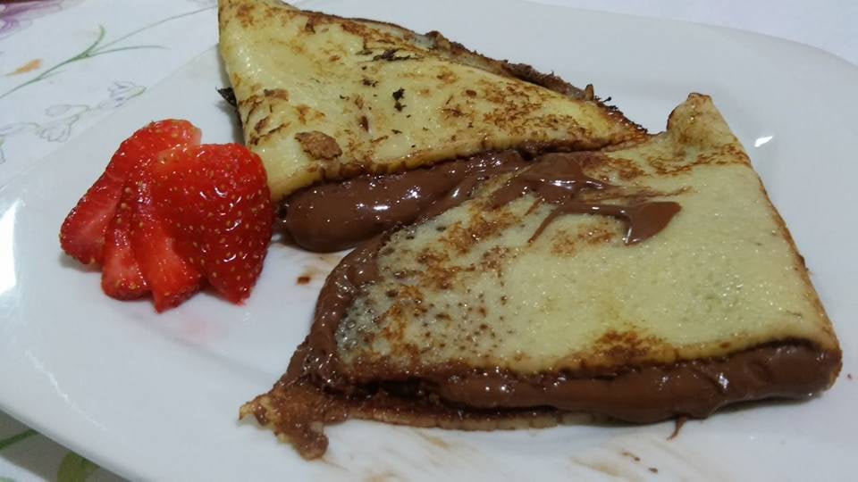 Receita de Crepe de nutella, enviada por melina carvalho - TudoGostoso