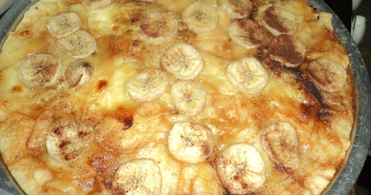 Receita de Pizza de Banana, enviada por maria bernadete quartarollo ...