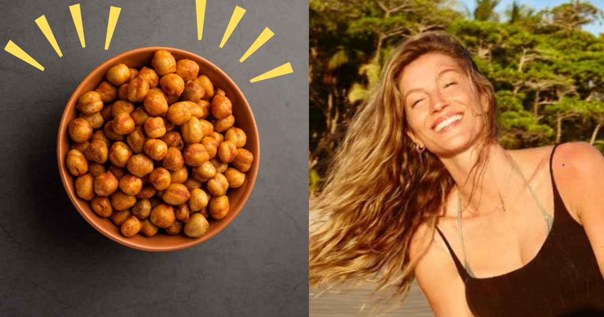 O lanche de Gisele Bündchen: snack crocante com cúrcuma é fácil de ...