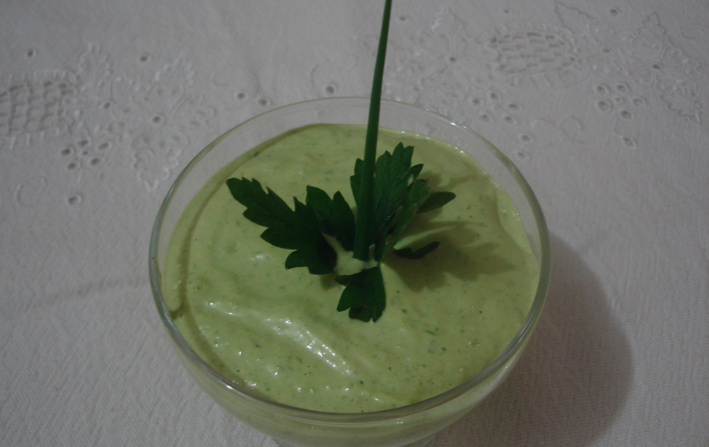 Receita de Molho verde delicioso, enviada por maitê lucchino peratelli ...