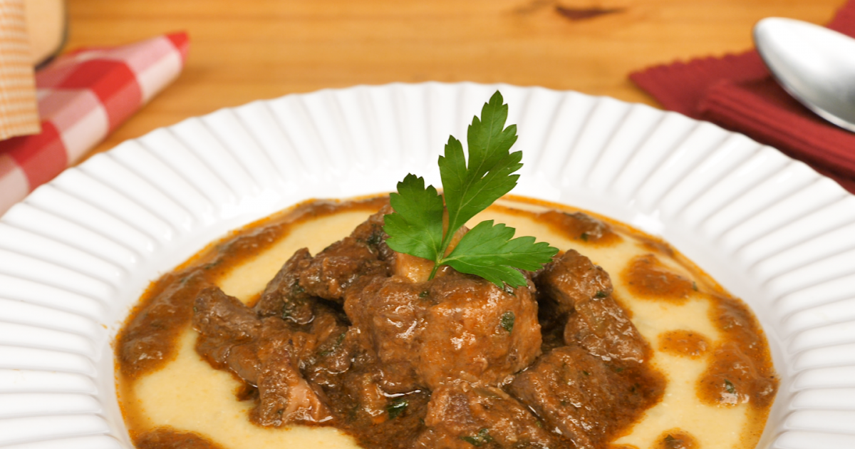 Angu à baiana é a receita pratica e gostosa para esquentar o seu final ...