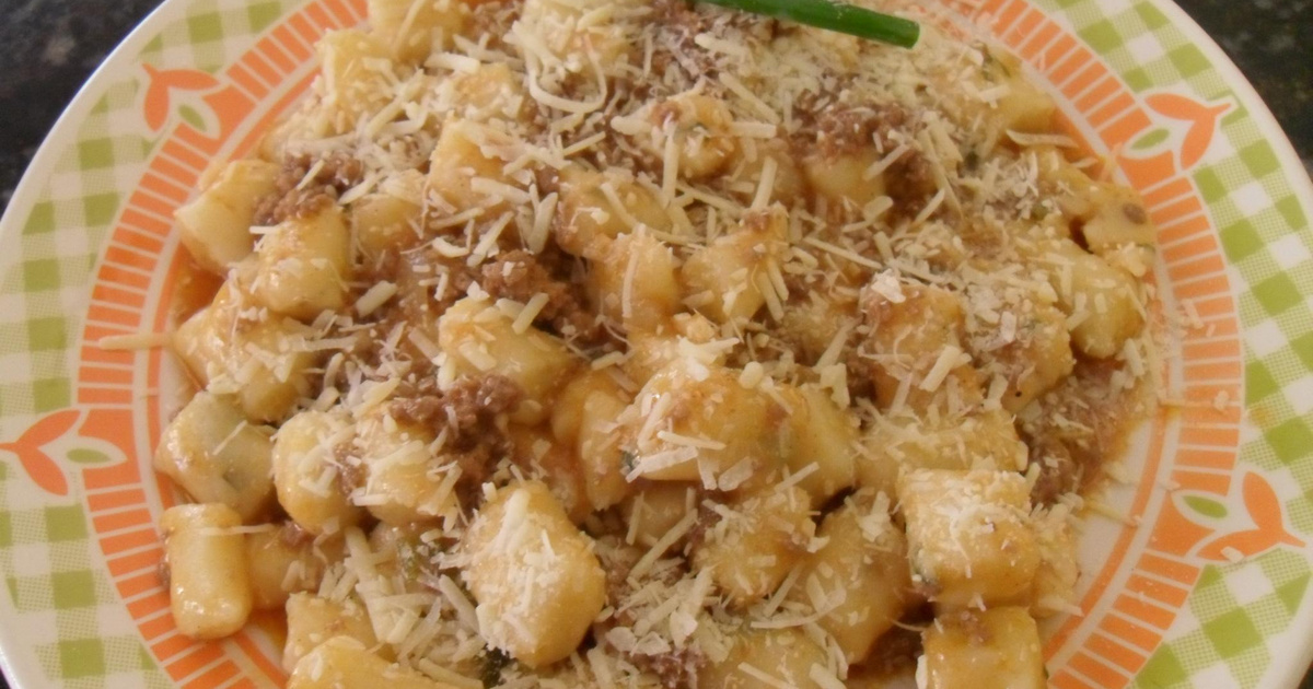 Receita de Nhoque especial, enviada por maria isabel roncada de melo ...