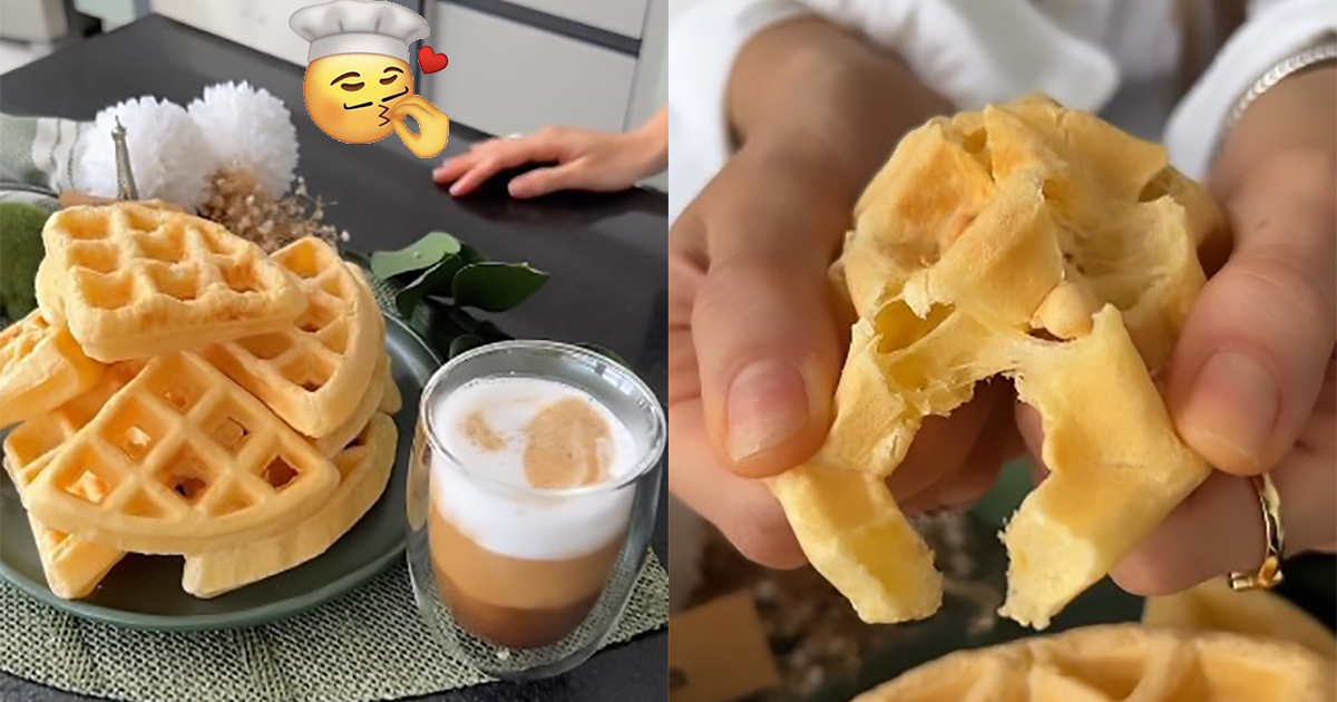 Waffle de tapioca: receita fácil crocante por fora e macia por dentro ...