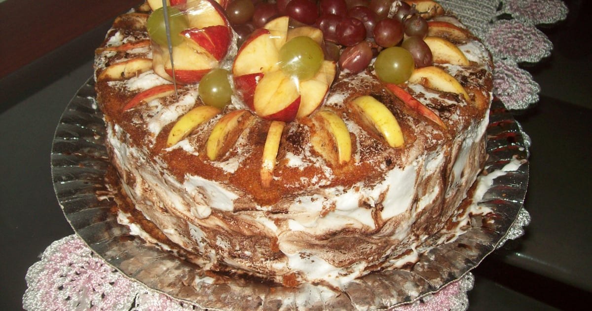 Receita de Torta mesclada para aniversário, enviada por vania dos ...
