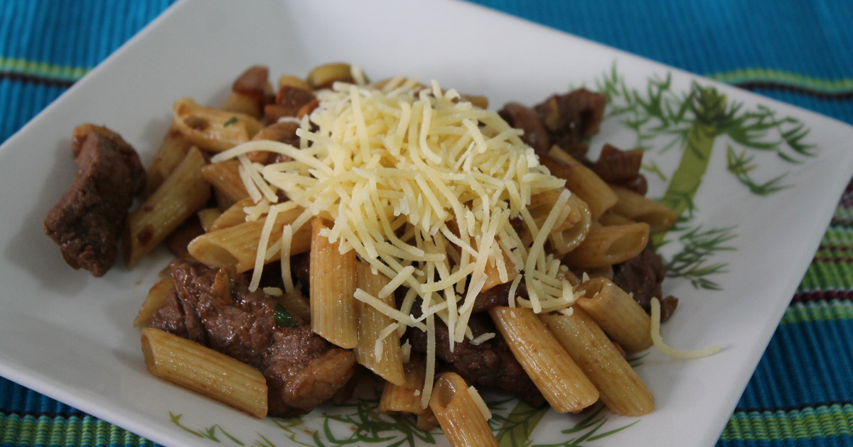 Receita de Penne com filé mignon, enviada por angela maria zoboli ...