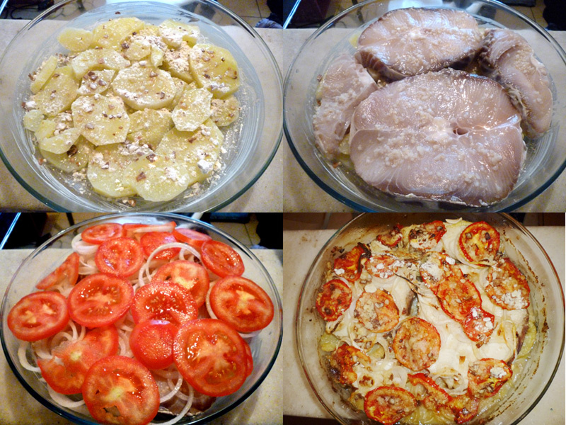 Receita de Cação com batatas ao forno, enviada por andrea mafer ...