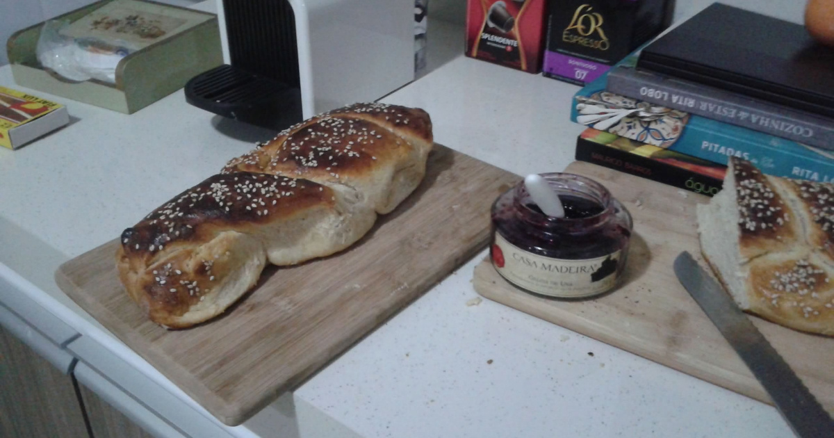 Receita de Chalá (pão trançado), enviada por chaia - TudoGostoso