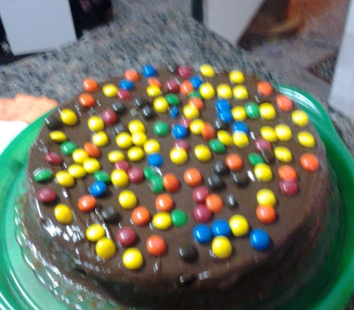 Receita de Bolo de coco com cobertura de chocolate, enviada por erica ...