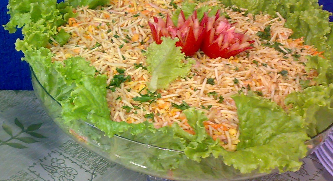 Receita de Salada de alface com batata palha, enviada por daiane carla ...