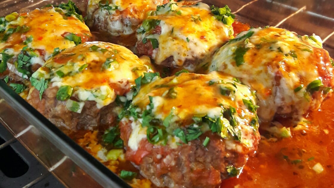 Receita de Polpetone com recheio de mussarela, enviada por geniselma ...