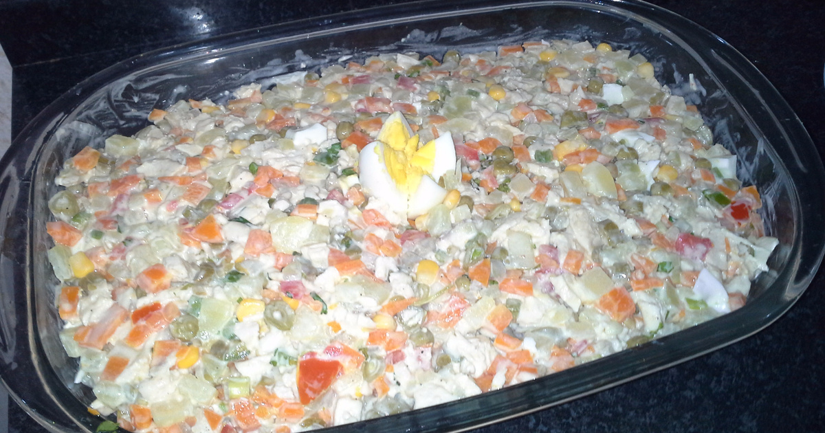 Receita de Salada russa a la Saletti, enviada por catiano de larissa ...