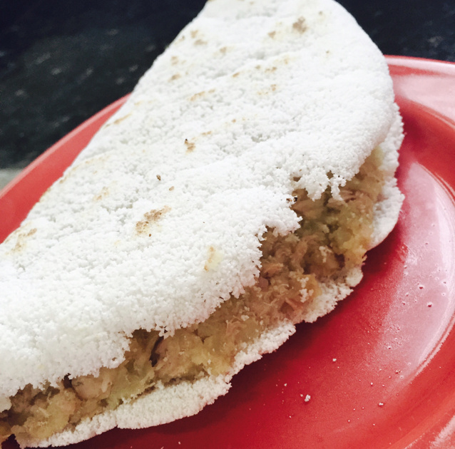 Receita de Tapioca de batata-doce com atum, enviada por jessika ...