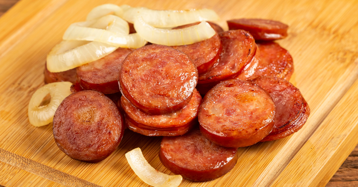 Receita de Calabresa acebolada, enviada por fcnunes - TudoGostoso