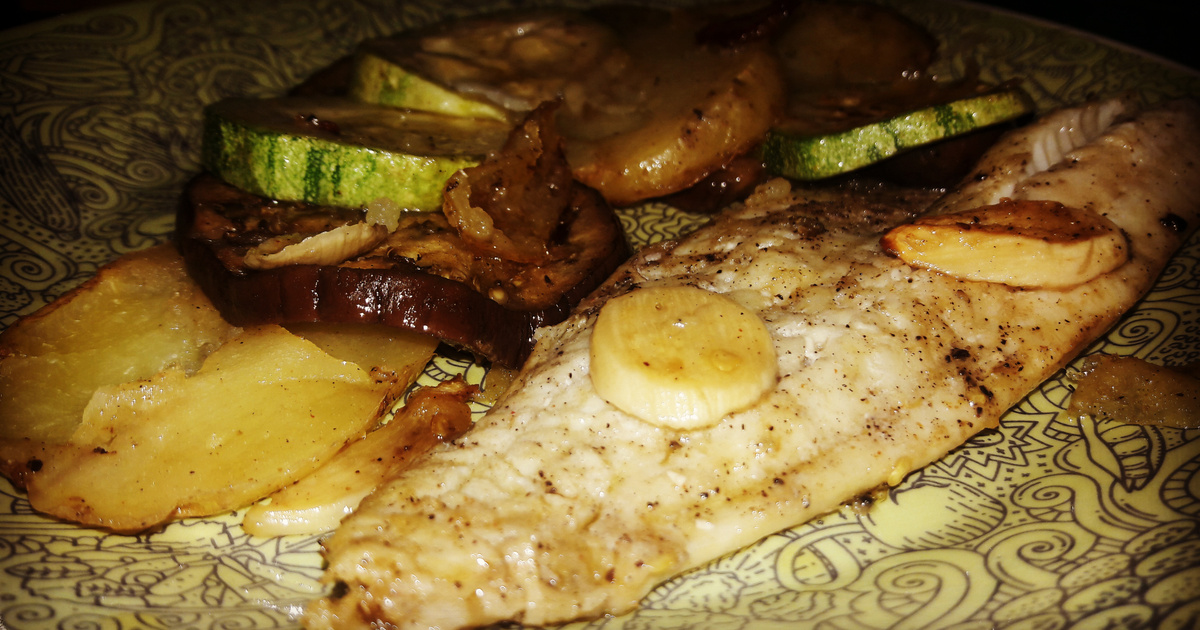 Receita de Filé de polaca com legumes, enviada por drika queiroga ...