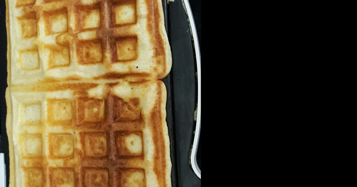 Receita de Waffle tradicional salgado, enviada por mayara - TudoGostoso