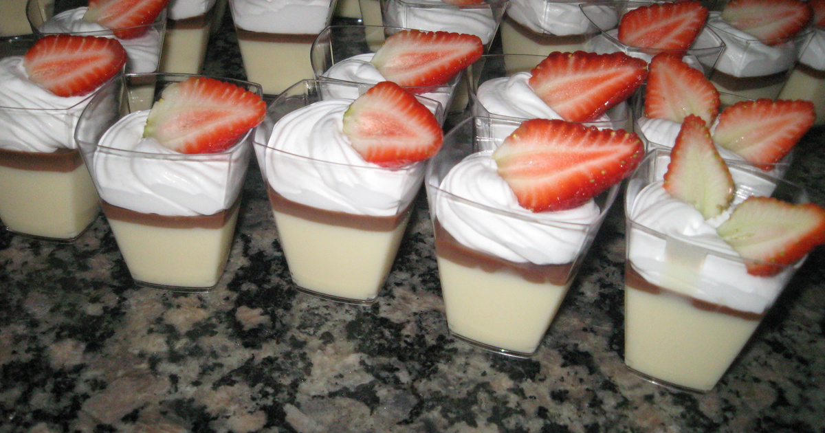 Receita de Docinho bicolor de copinho, enviada por adriana tahira ...