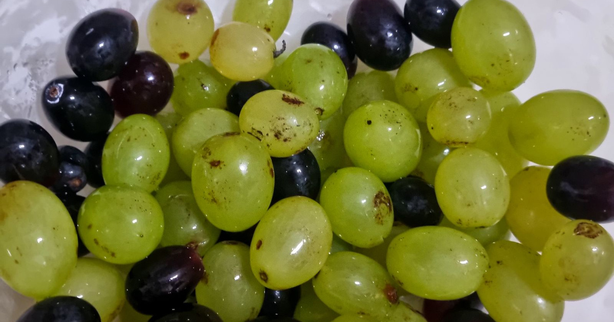O que acontece se eu comer uvas com manchas? - TudoGostoso