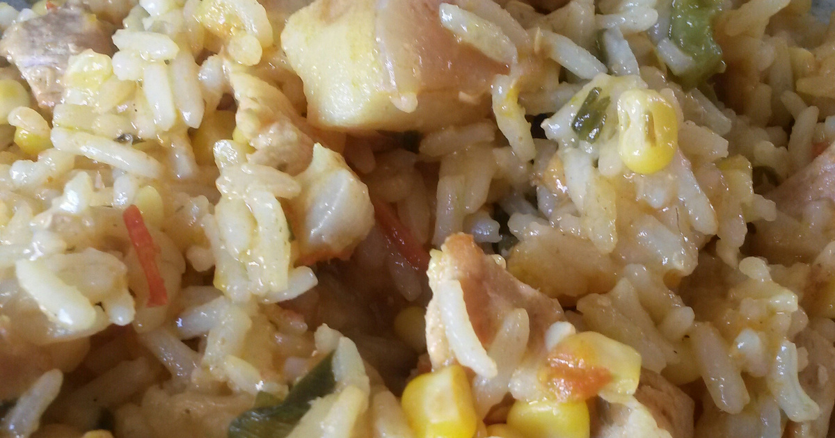 Receita de Arroz com carne de porco, enviada por erica daiane - TudoGostoso