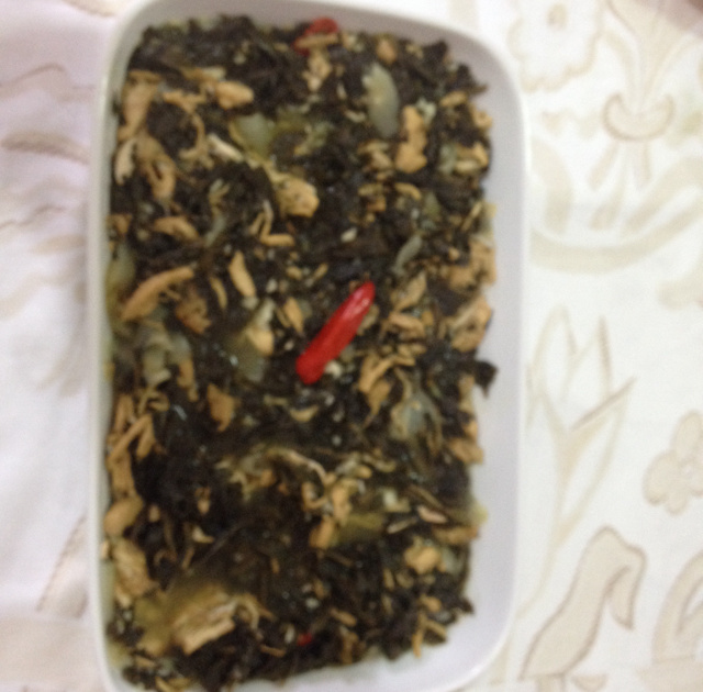 Receita de Mulukhie, comida árabe, enviada por muslimah - TudoGostoso