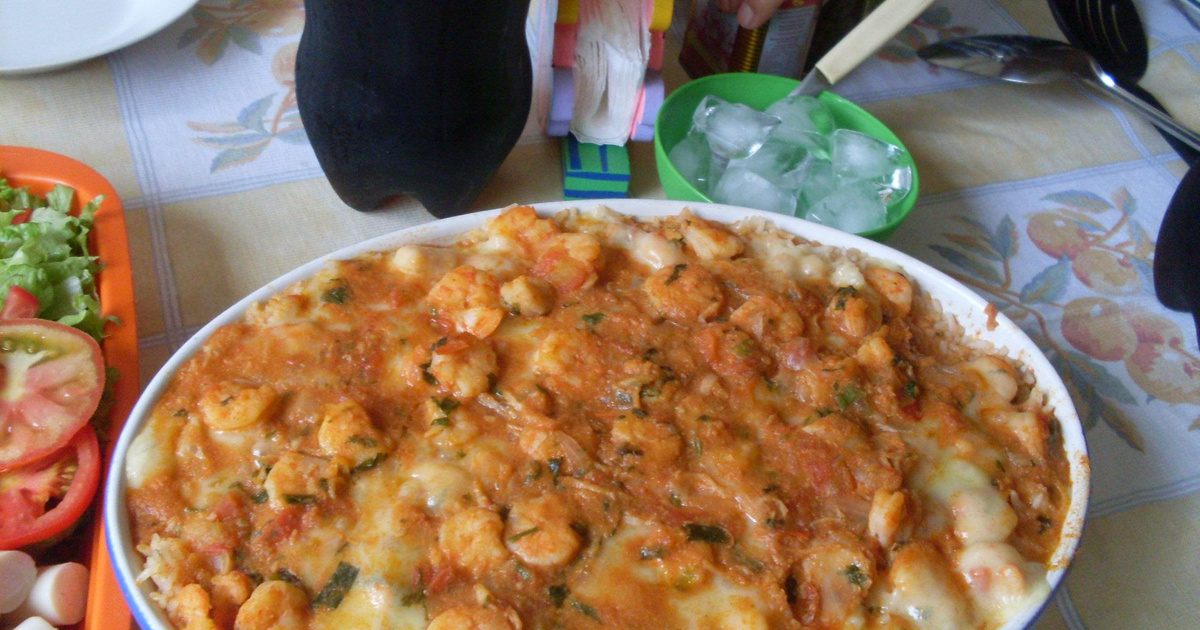 Receita de Lula recheada com camarão e catupiry, enviada por marcio ...