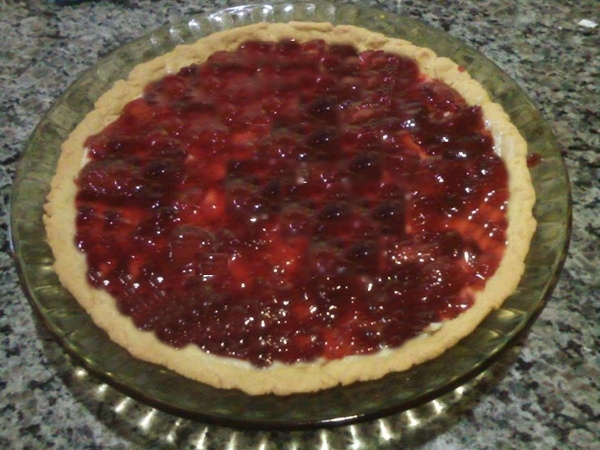 Receita de Torta de morango (com cobertura de calda de morango ...