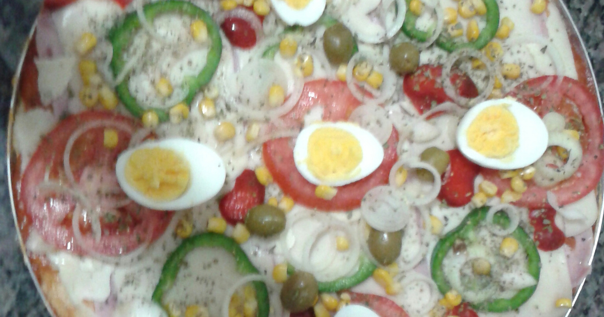 Receita de Pizza portuguesa, enviada por eduarda - TudoGostoso