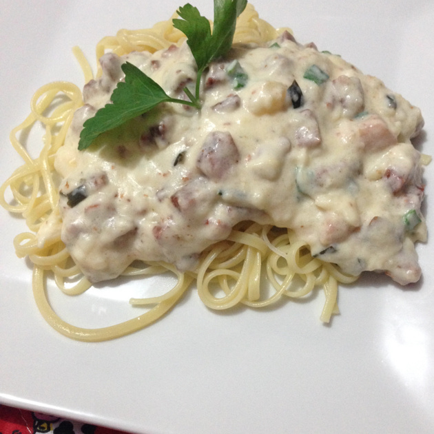 Receita de Linguini a moda do chef, enviada por claudio henrique lemes ...