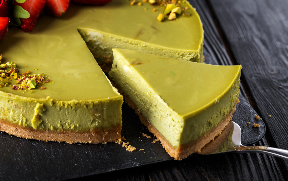Receita de Cheesecake de Pistache com Kadaif, enviada por masterchef ...