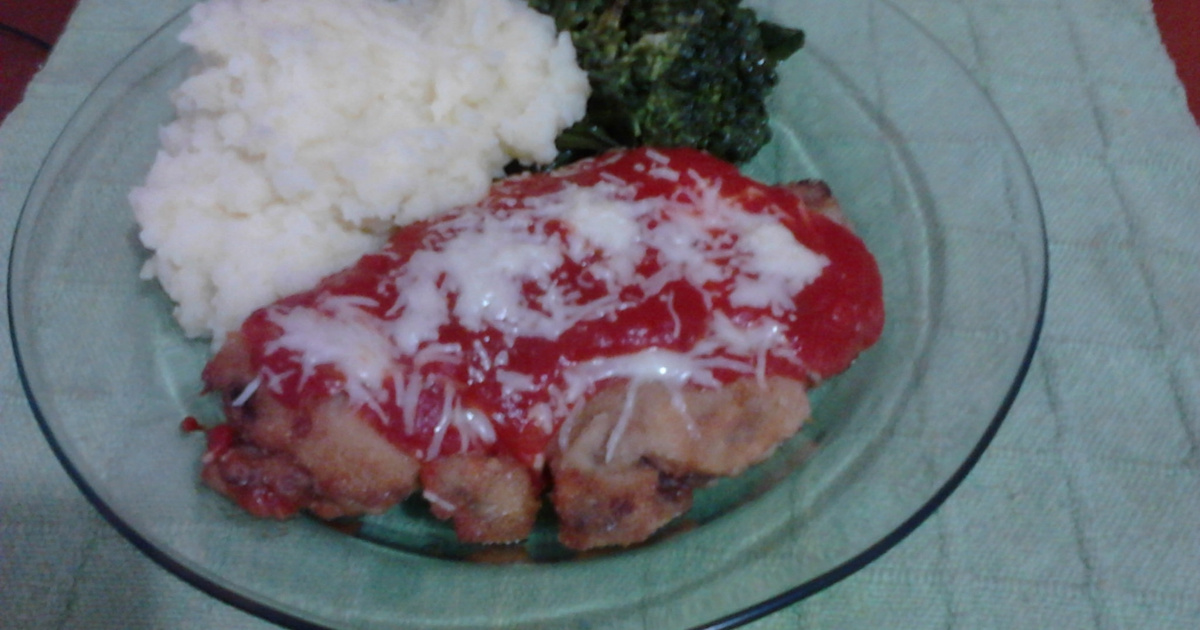 Receita de Bisteca copa à parmegiana, enviada por julia martins de ...