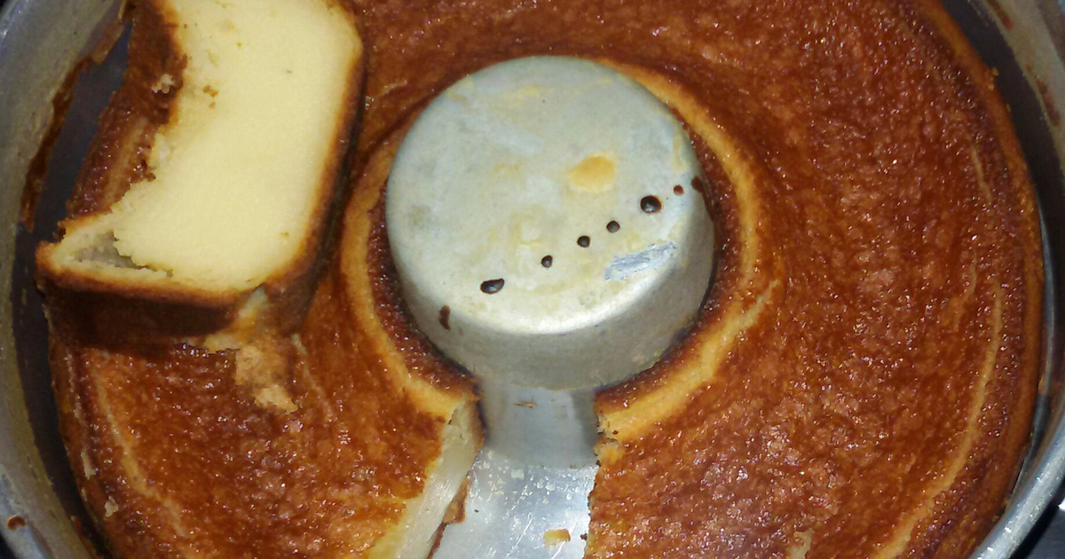 Receita de Bolo da Moça da Dona Ita (receita típica nordestina ...