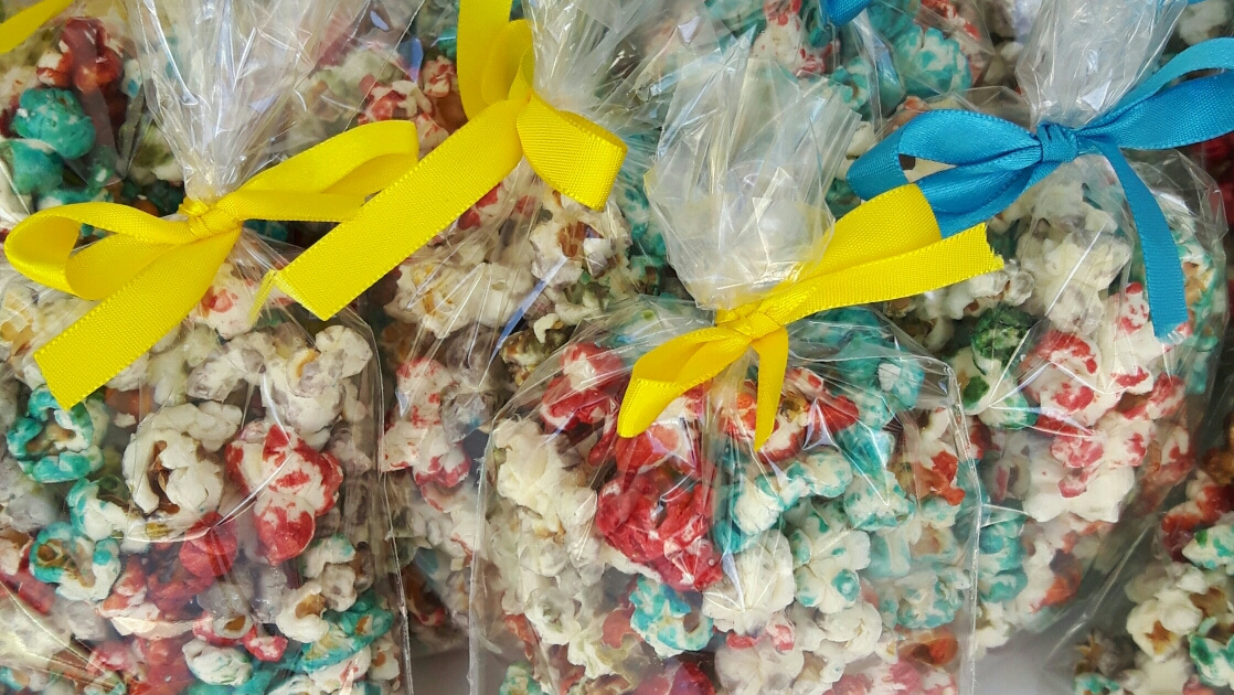 Receita de Pipoca colorida para festas infantis, enviada por amanda ...