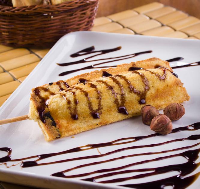 Receita de Crepe no palito (crepe suíço), enviada por cris trocoli ... Receita de Crepe no palito (crepe suíço), enviada por cris trocoli ...