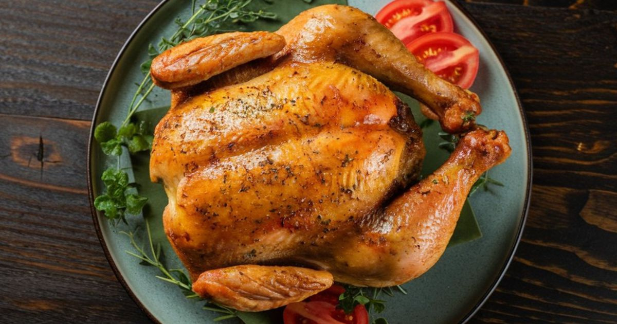 Receita de Frango assado inteiro super fácil e gostoso, enviada por ...