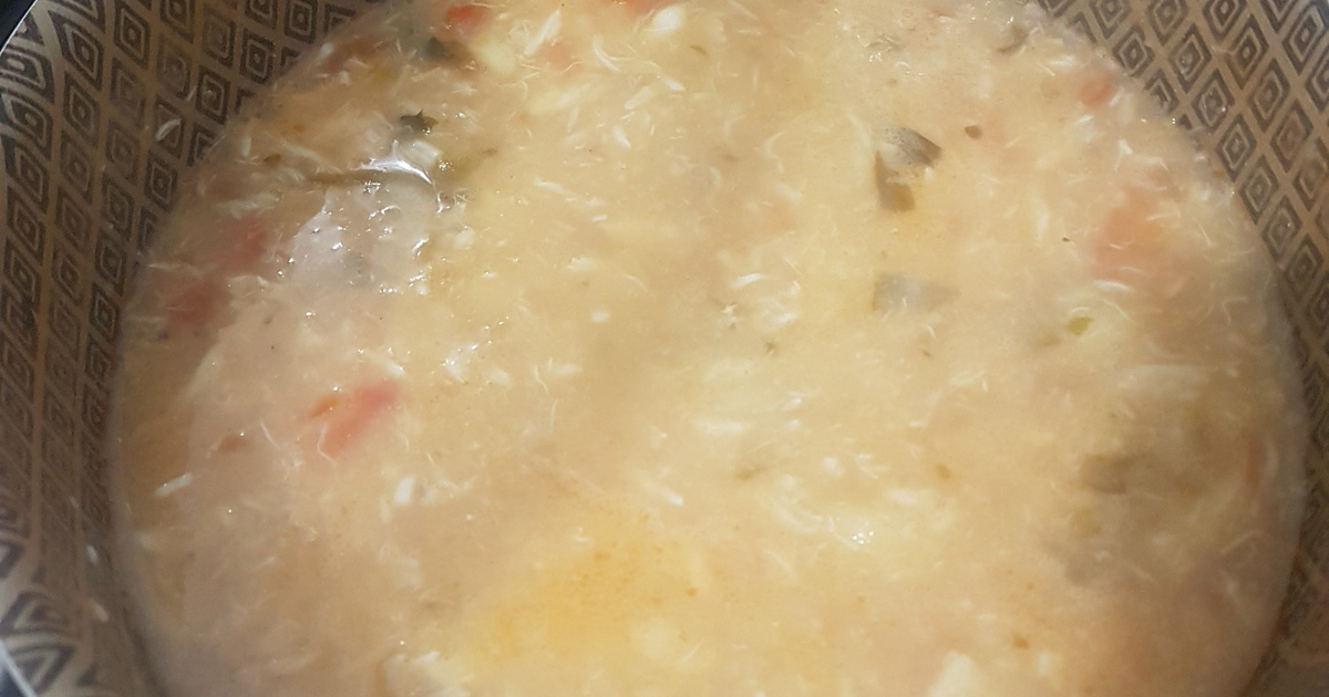 Receita de Sopa de siri do Hugo, enviada por hugo costa - TudoGostoso