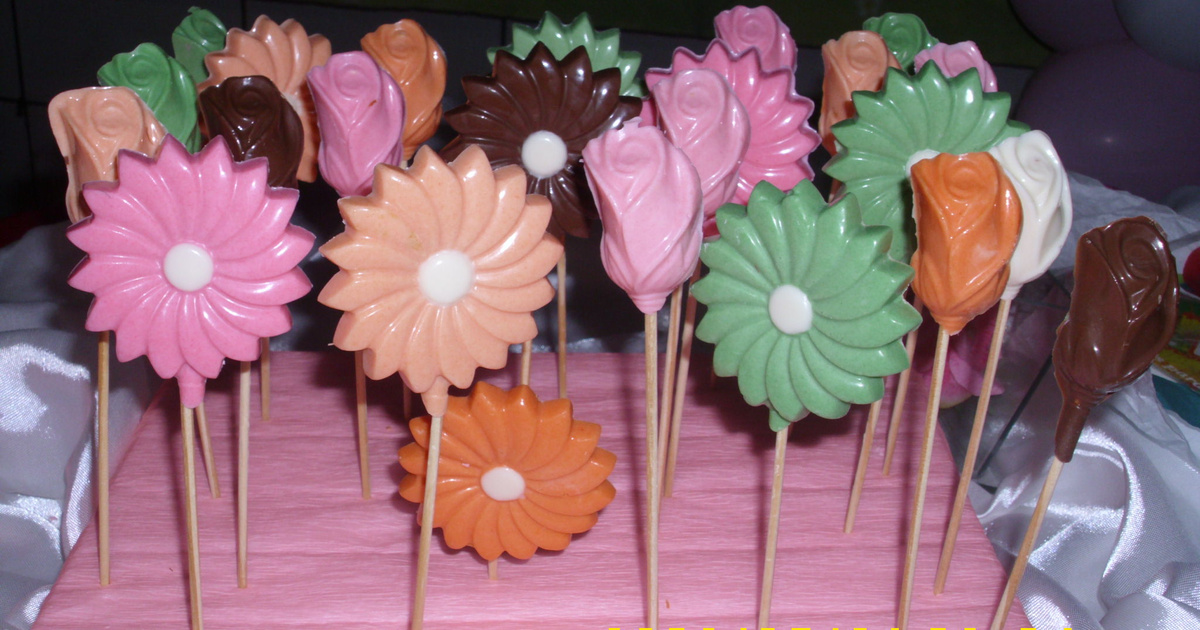 Receita de Flores de chocolate, enviada por adriana vincler vicente ...