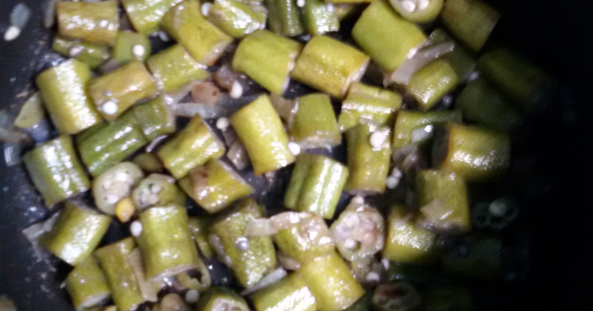 Receita de Quiabo refogado (sem baba), enviada por danielle melo ...