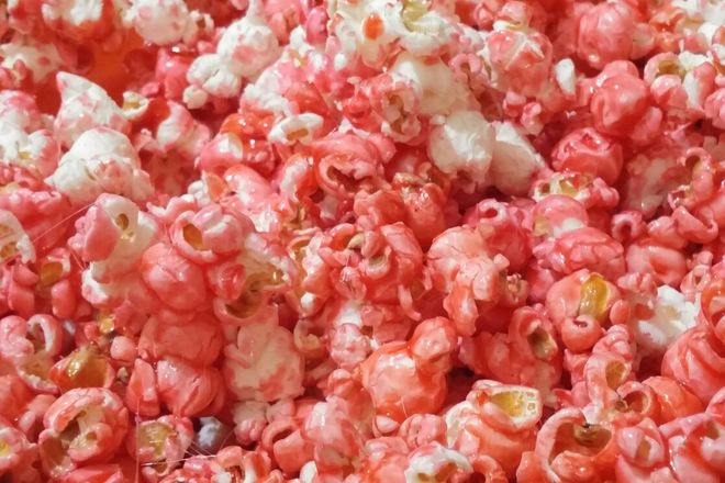 Pipoca rosa: como fazer