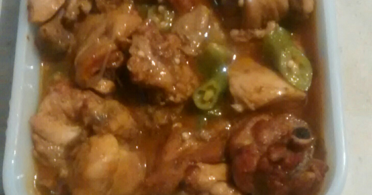 Receita de Frango com quiabo, enviada por damila oliveira - TudoGostoso