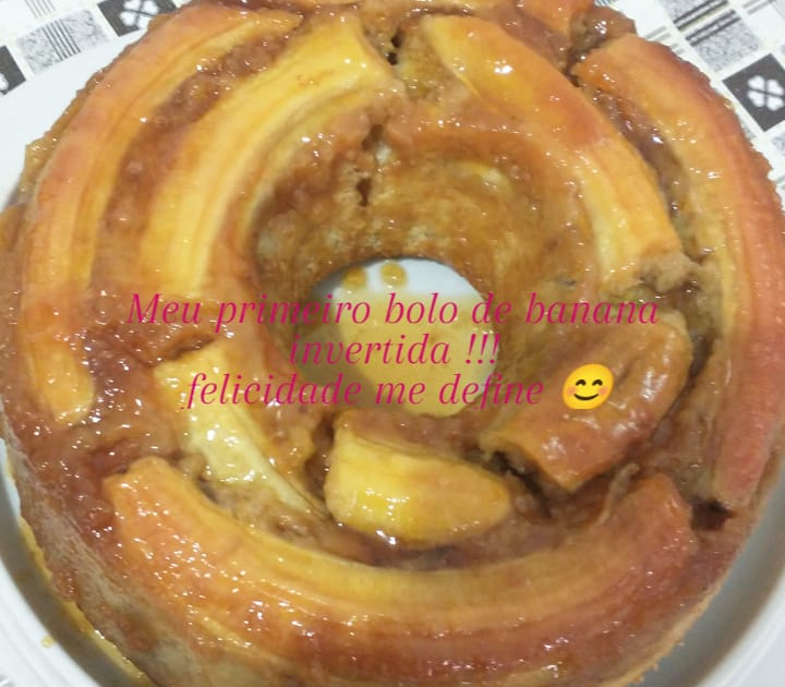 Receita de Bolo de banana invertido, enviada por elenice - TudoGostoso
