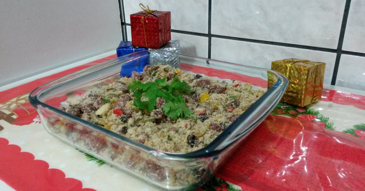 Receita de Farofa rica de Natal, enviada por maria christina cruz ...