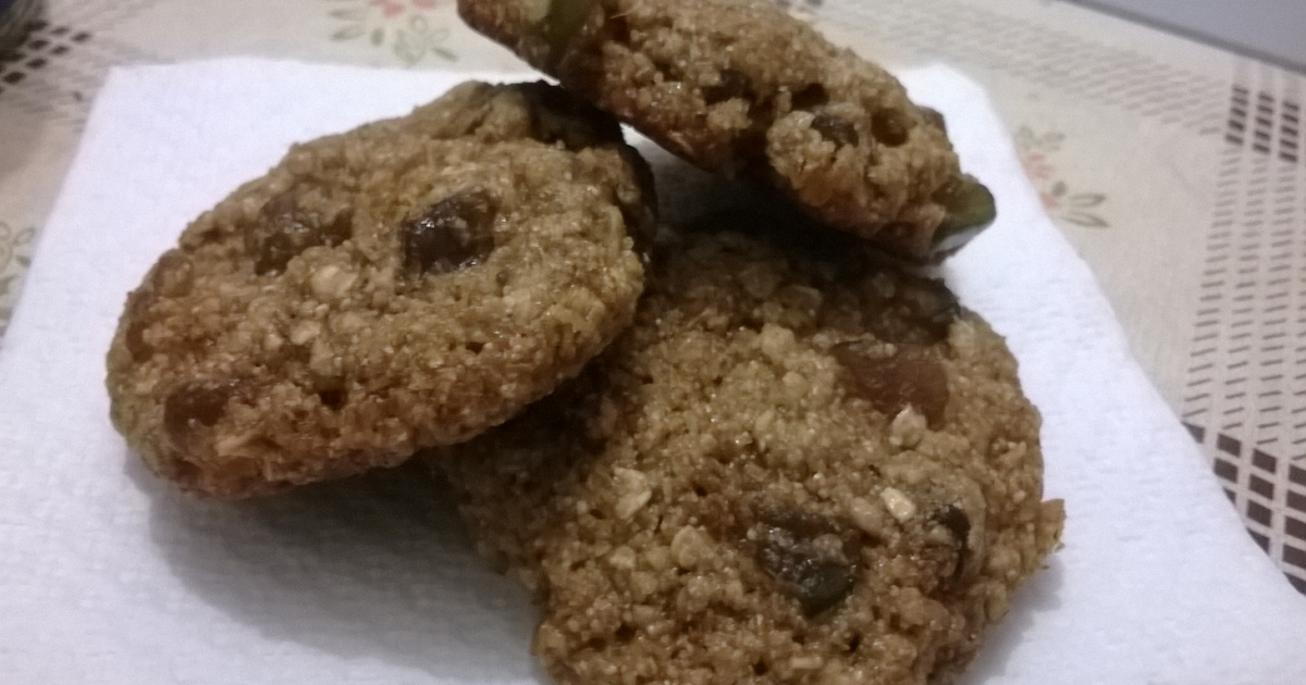 Receita de Cookie de aveia e mel, enviada por vanessa souza - TudoGostoso