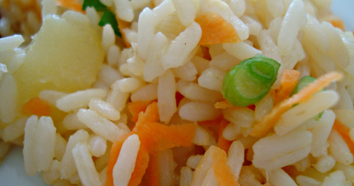Receita de Arroz colorido, enviada por receita da clau.com - TudoGostoso