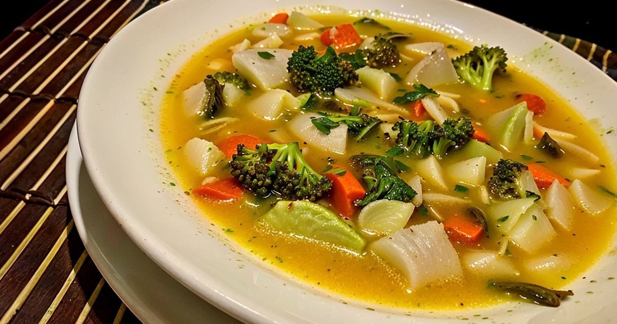 Receita de Sopa de legumes e verduras, enviada por maria f. n. vechi ...