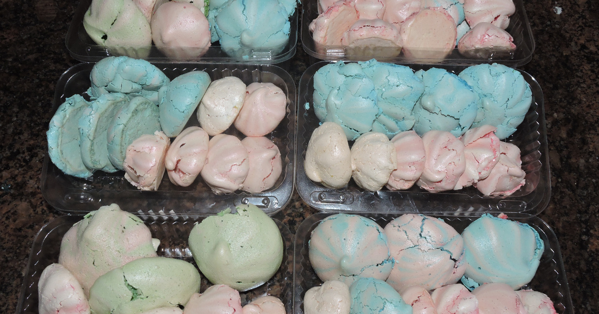 Receita de Suspiro colorido, enviada por laura dosvaldo silva - TudoGostoso