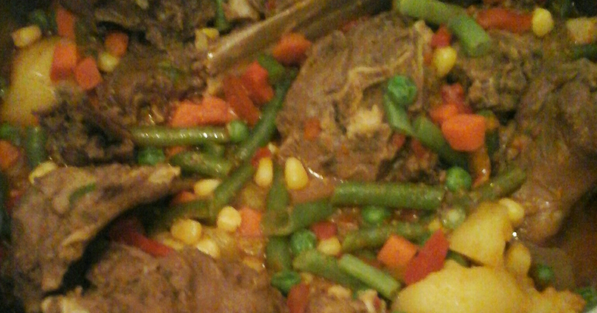 Receita de Cabrito à jardineira, enviada por rejane - TudoGostoso