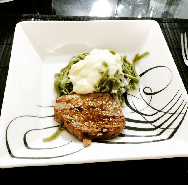 Receita de Talharim verde com alcatra, enviada por melissa ribeiro lima ...