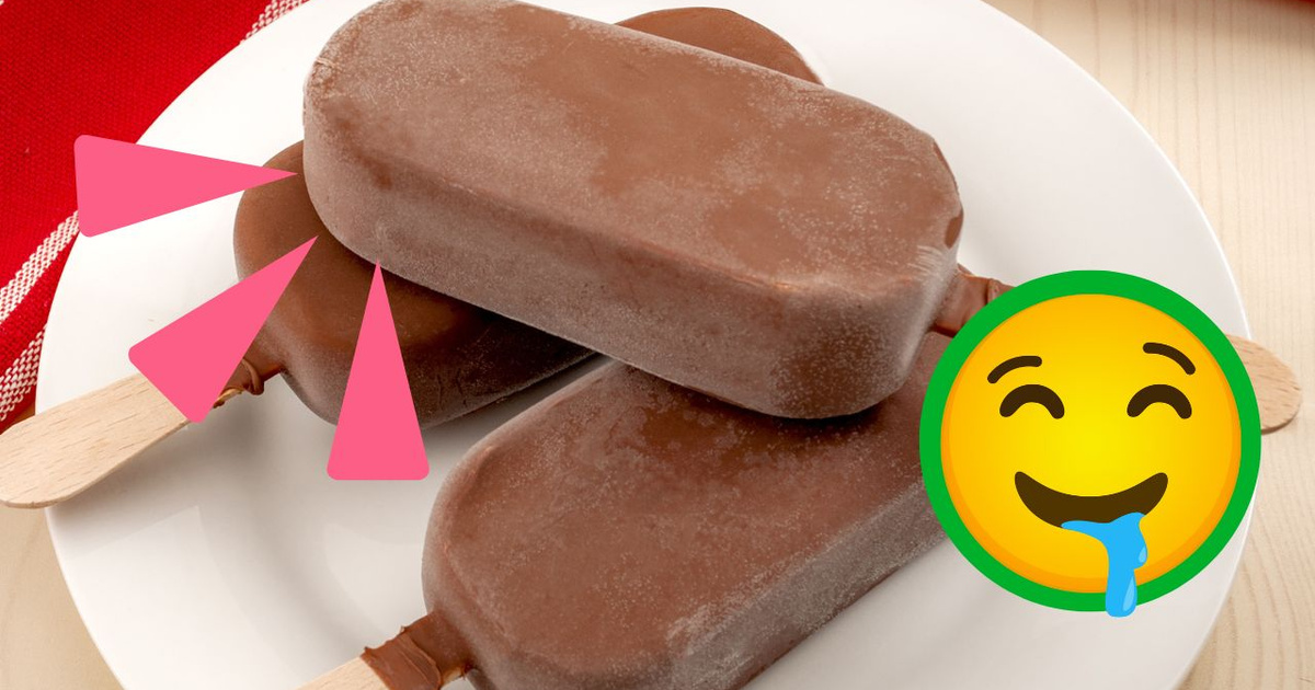 Sorvete Magnum saudável de 2 ingredientes SEM AÇÚCAR e com poucas ...