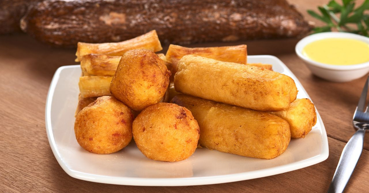 Receita de Bolinho de aipim assado, enviada por mariana candido ...